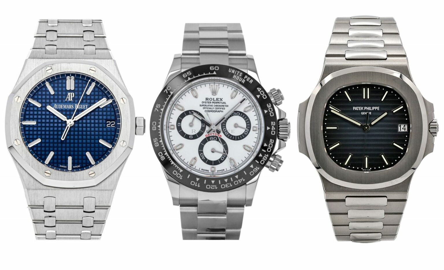 La Grande Disponibilité De Montres Rolex, AP Et Patek Sur Le Marché De ...
