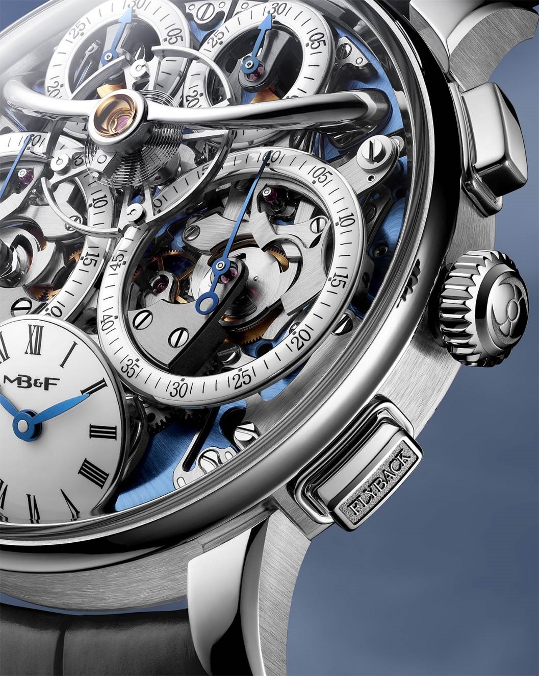 MB&F Dévoile Une Version Flyback Du Chronographe Legacy Machine.