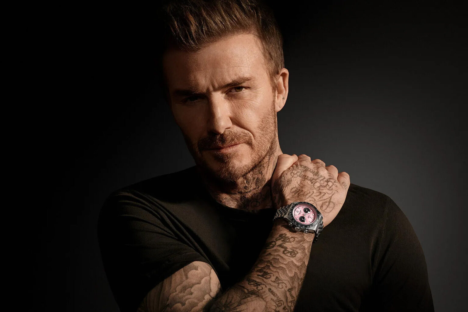 La Tudor Black Bay Rose De David Beckham Se Revend Au Triple De Son ...